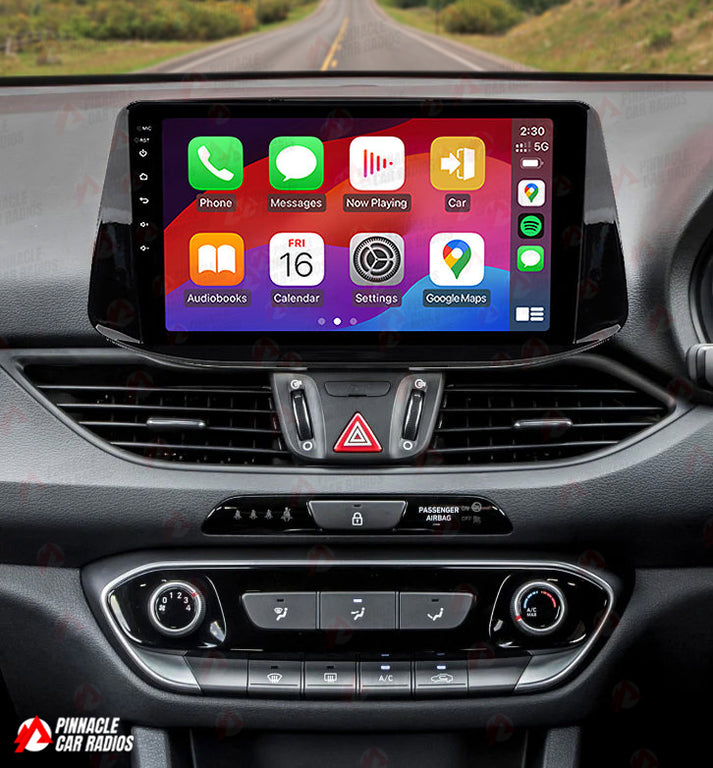 Hyundai i30 2017-2024 Wireless CarPlay Headunit Kit – Pinnacle Car Radios