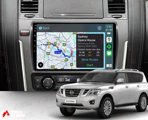 Nissan Patrol Y62 2013-2022 Wireless CarPlay Headunit Kit – Pinnacle ...