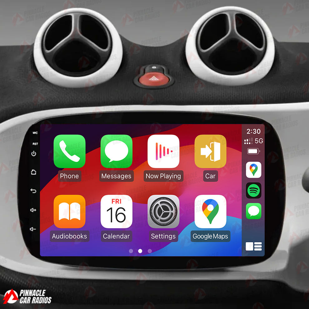Smart Fortwo 2016-2020 Wireless CarPlay Headunit Kit – Pinnacle Car Radios