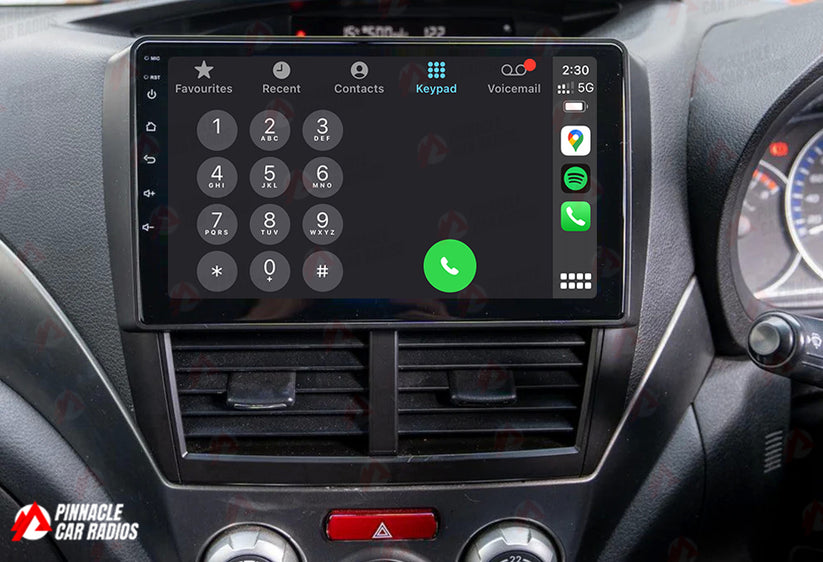 Subaru Liberty (Exiga) 2009-2014 Wireless CarPlay Headunit Kit ...