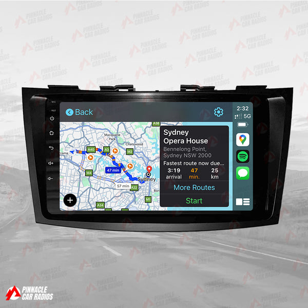 Suzuki Swift 2011-2017 Wireless CarPlay Headunit Kit - Pinnacle Car Radios